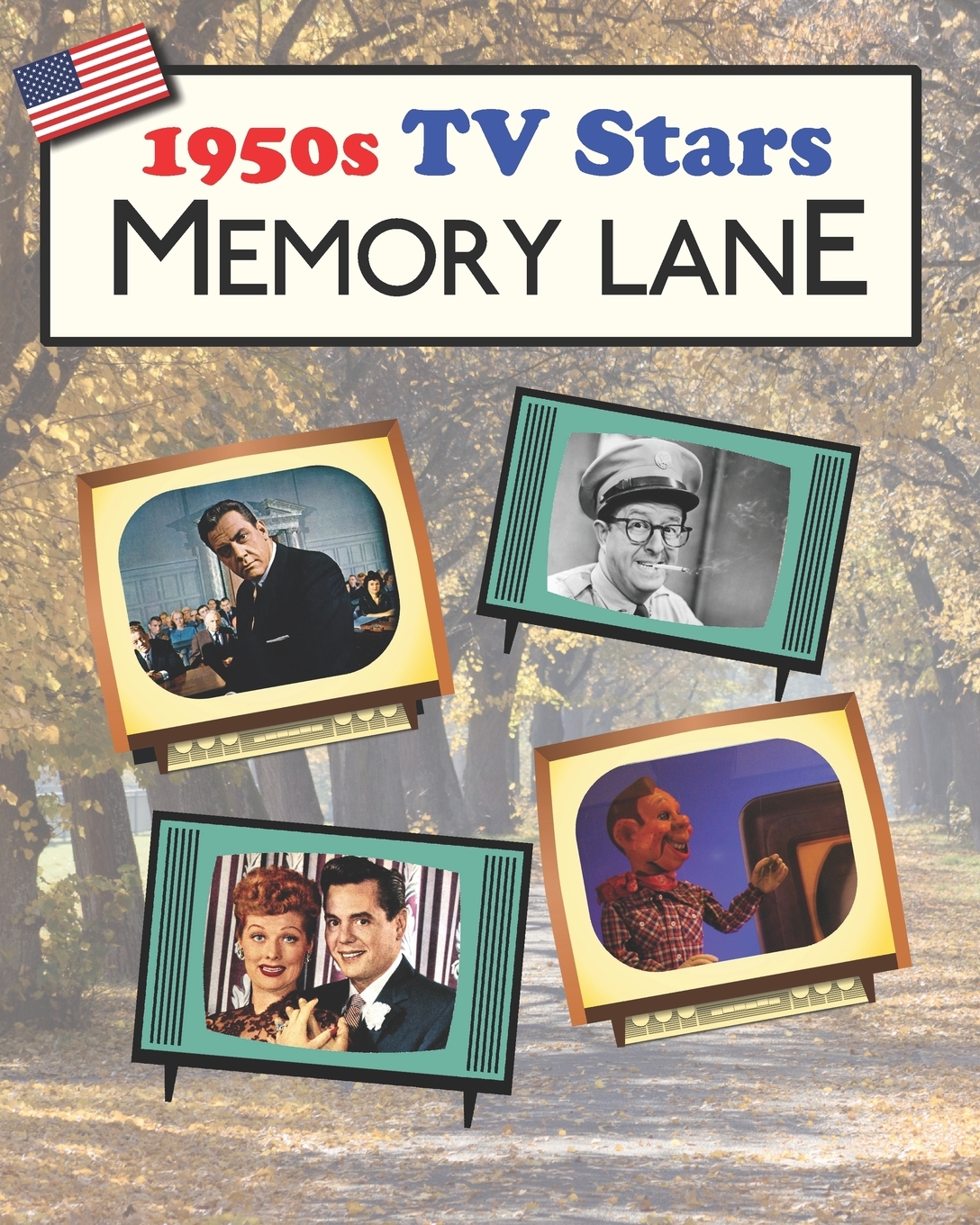 1950s TV Stars Memory Lane Large Print US Edition Picture Book For Dementia Patients 1950s TV Stars Memory Lane Large Print US Edition Picture Book For Dementia Patients