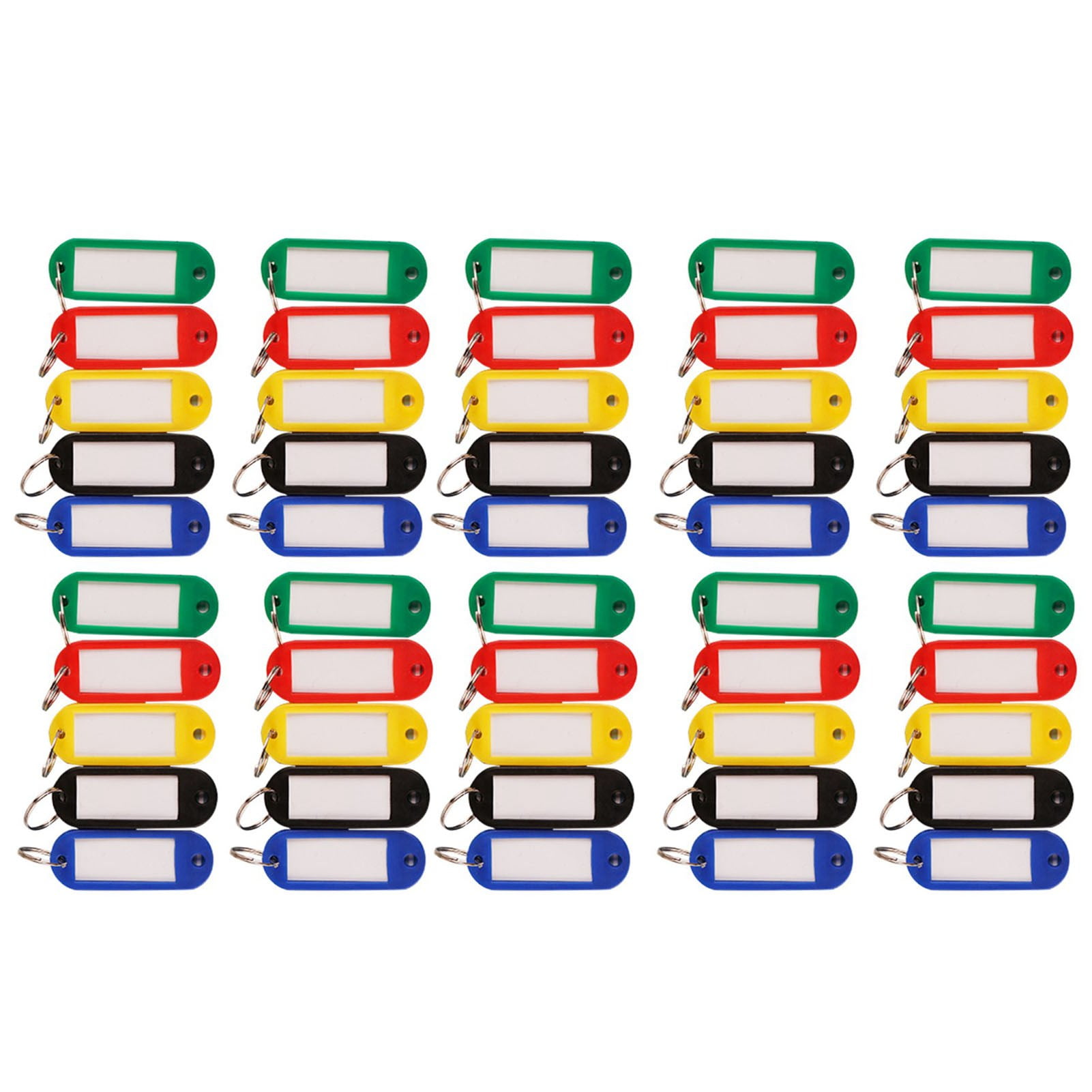 Click here for Viferr Key Chain Tags Set 50pcs Assorted Color Key... prices