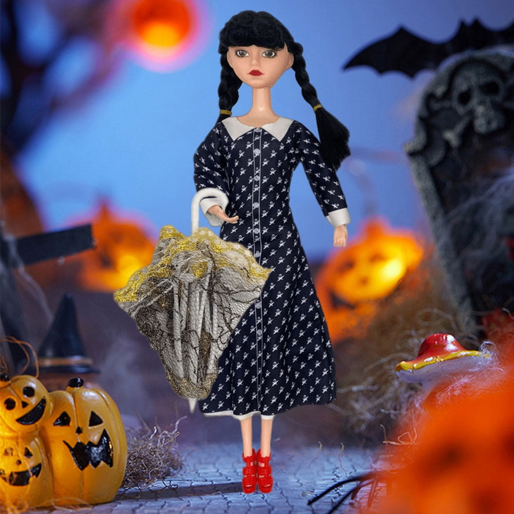Click here for Lutabuo Wednesday Addams Dolls In Black Dress 10.9... prices