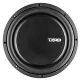 DS18 Bass Car Speakers, 12" Water Resistant Shallow Subwoofer, 1200 ...