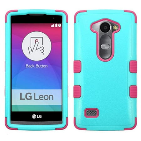 LG Leon Phone Case, LG Leon Case, by Insten Dynamic Hard Dual Layer ...