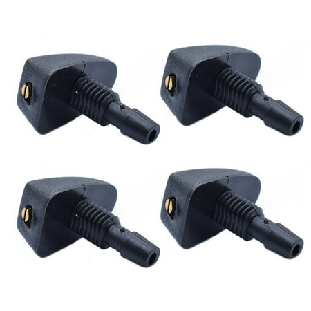 fastboy Pack of 4 Car Wiper Nozzle Universal Adjustable Front ...