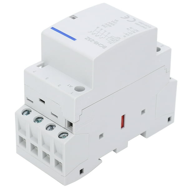 Contacteur De Tension AC DC, Contrôle De Circuit, Rail Din 25A, Interrupteur Modulaire ...