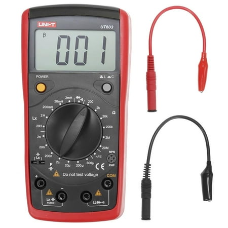 UNI-T UT603 Handheld Digital Capacitance and Capacitors Inductance ...