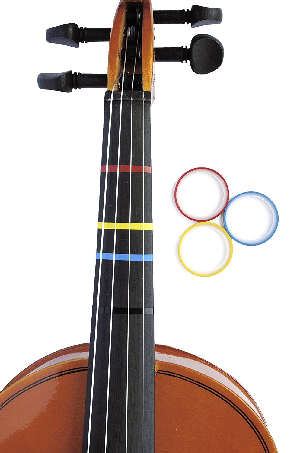 Long Beach Music Mini Violin Plastic Fingering Tape for Fretboard Note ...