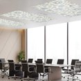 2 Pack Garden Floral Fluorescent Light Covers for Ceiling Lights ...