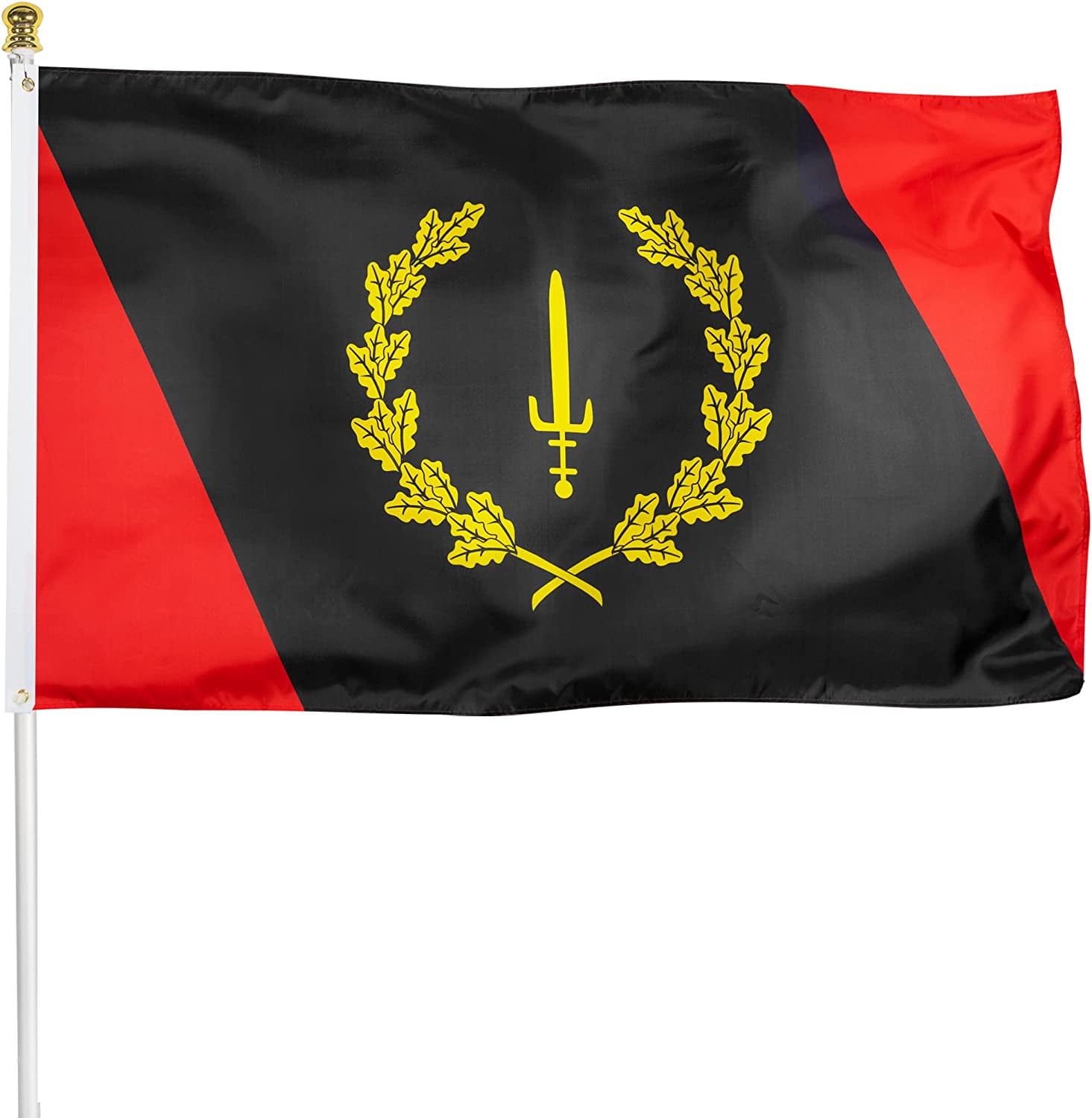 Premium Black American Heritage Flag 1967, 3x5 FT Heavyweight 100D ...