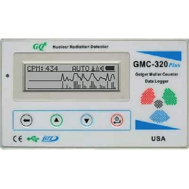 GQ GMC-300E Plus Nuclear Radiation Detector Geiger Counter - Walmart.com