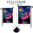 Abstract Starry Sky Garden Flag 28x40 Inch Path Forest Dreamy ...