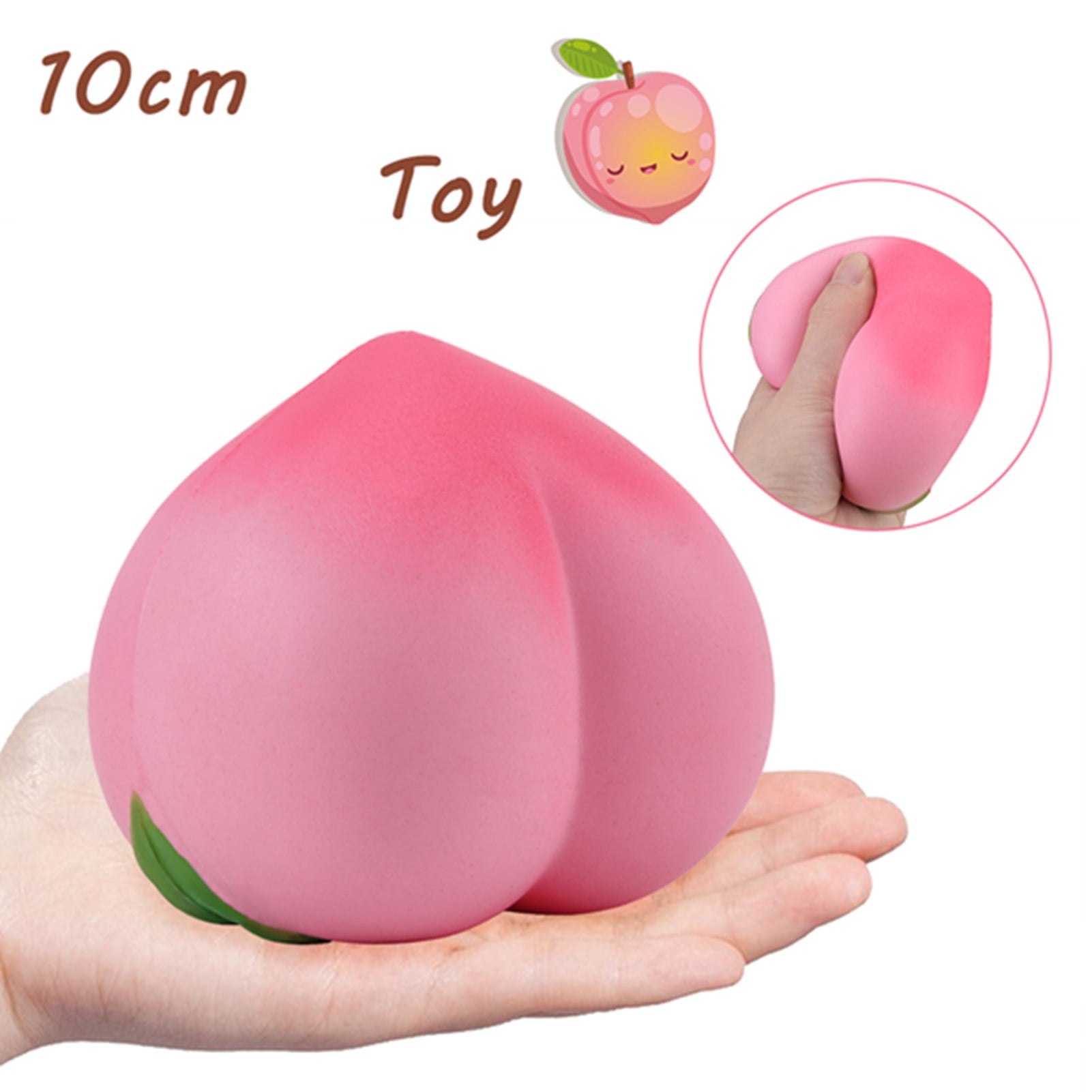 Click here for Fyydes Peach Squishy Toy  Sensory Toy For Stress R... prices