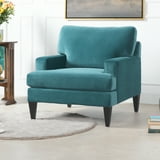 Enzo Recessed Arm Lawson Accent Chair, Arctic Blue - Walmart.com