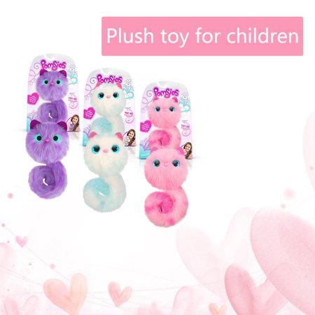 Surprise Pomsies Cat Plush Interactive Toys Cute Funny Toys For ...