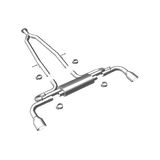 MagnaFlow 02-08 Lexus SC430 L Stainless C/B SYS Performance exhaust ...