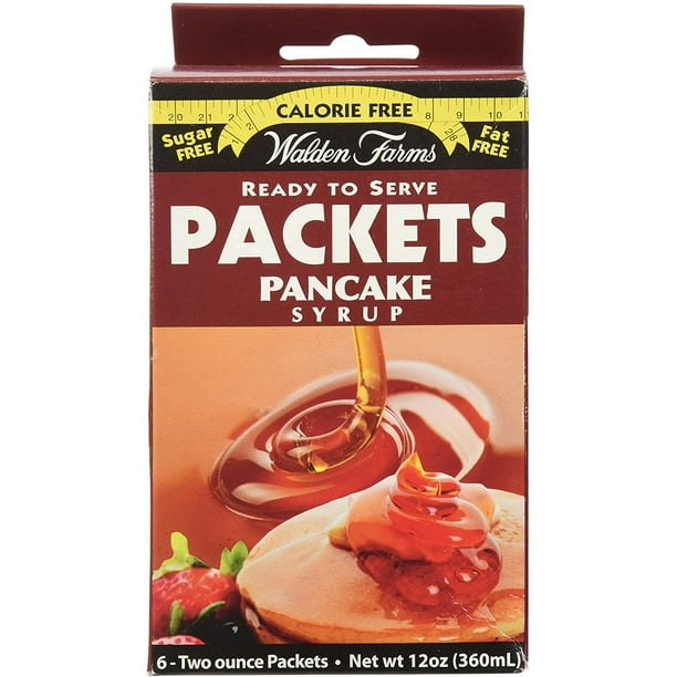 Walden Farms Ready To Serve Pancake Syrup Packets Maple -- 12 oz ...