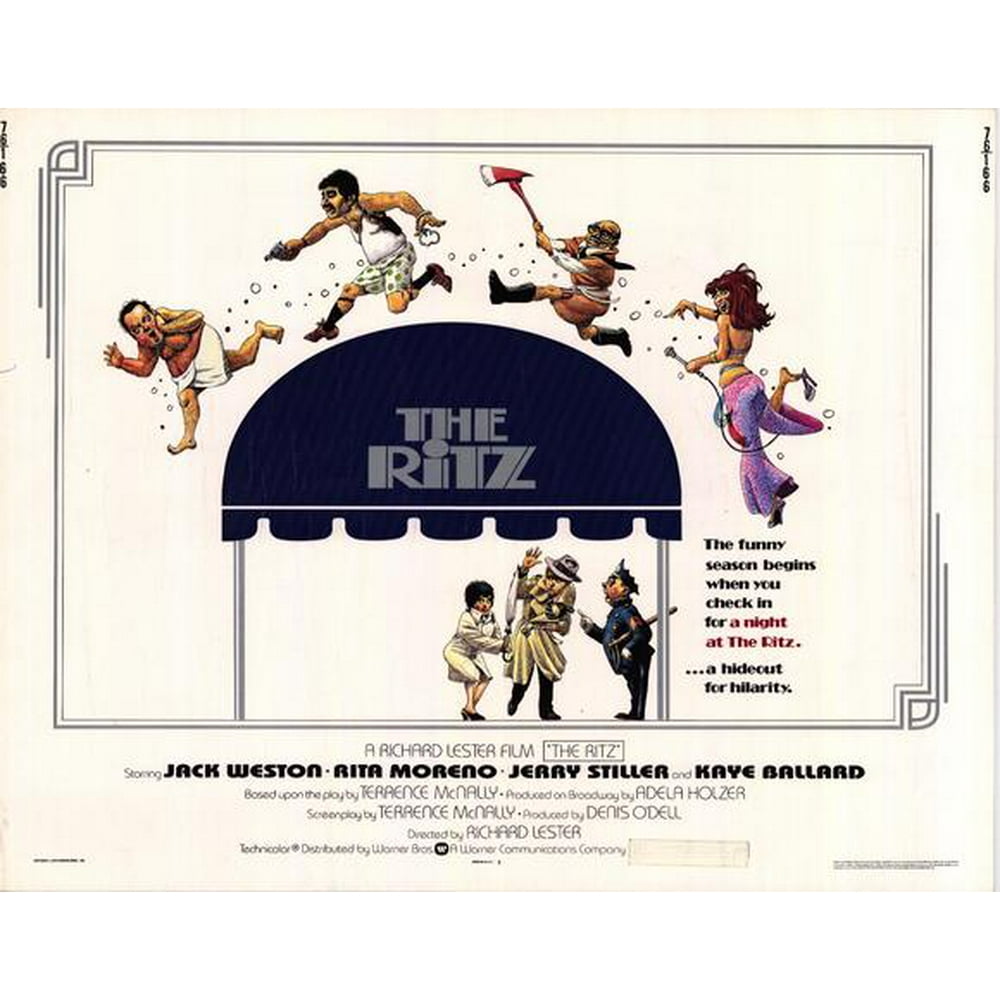 The Ritz - movie POSTER (Style A) (11" x 14") (1976) - Walmart.com ...