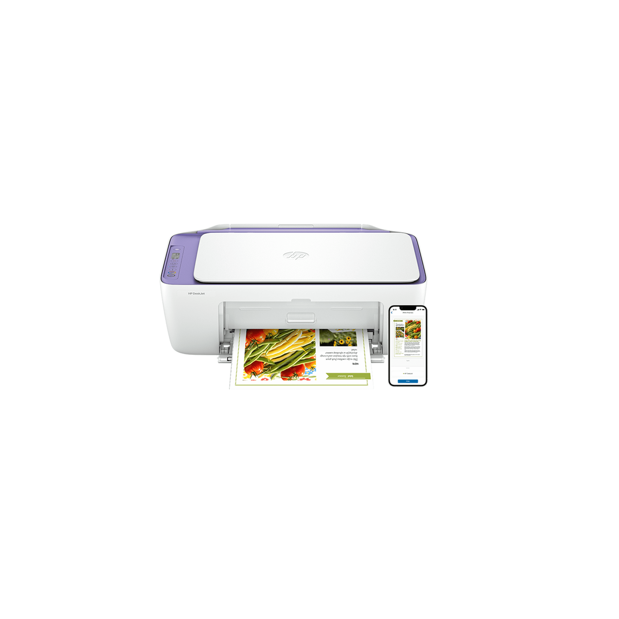 Click here for Hp Deskjet 2942 All-In-One Printer - Violet Tulip prices
