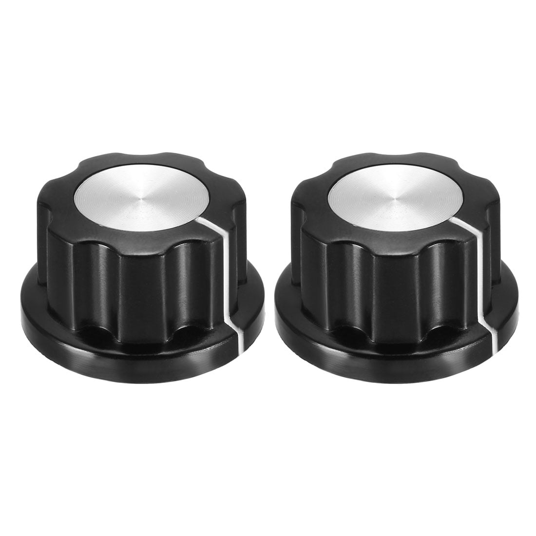 2 Pcs Speaker Control Knob Power Amplifier Knob 23mm Dia. Rotary Knobs ...