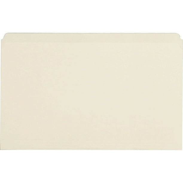 Business Source, BSN43566, Straight Cut 1-ply Legal-size File Folders ...