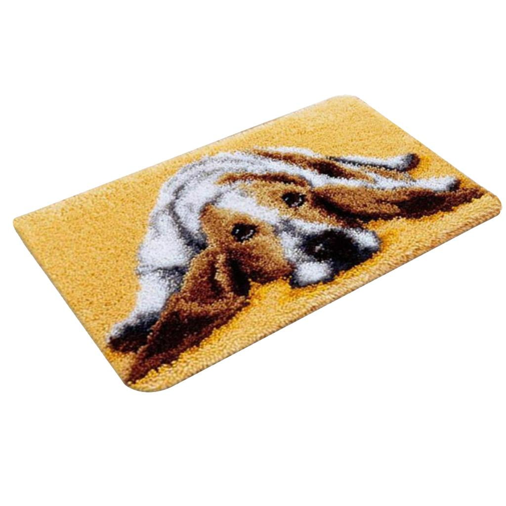 Click here for Yuksok Cute Dog Pattern - Latch Hook Rug Kits With... prices