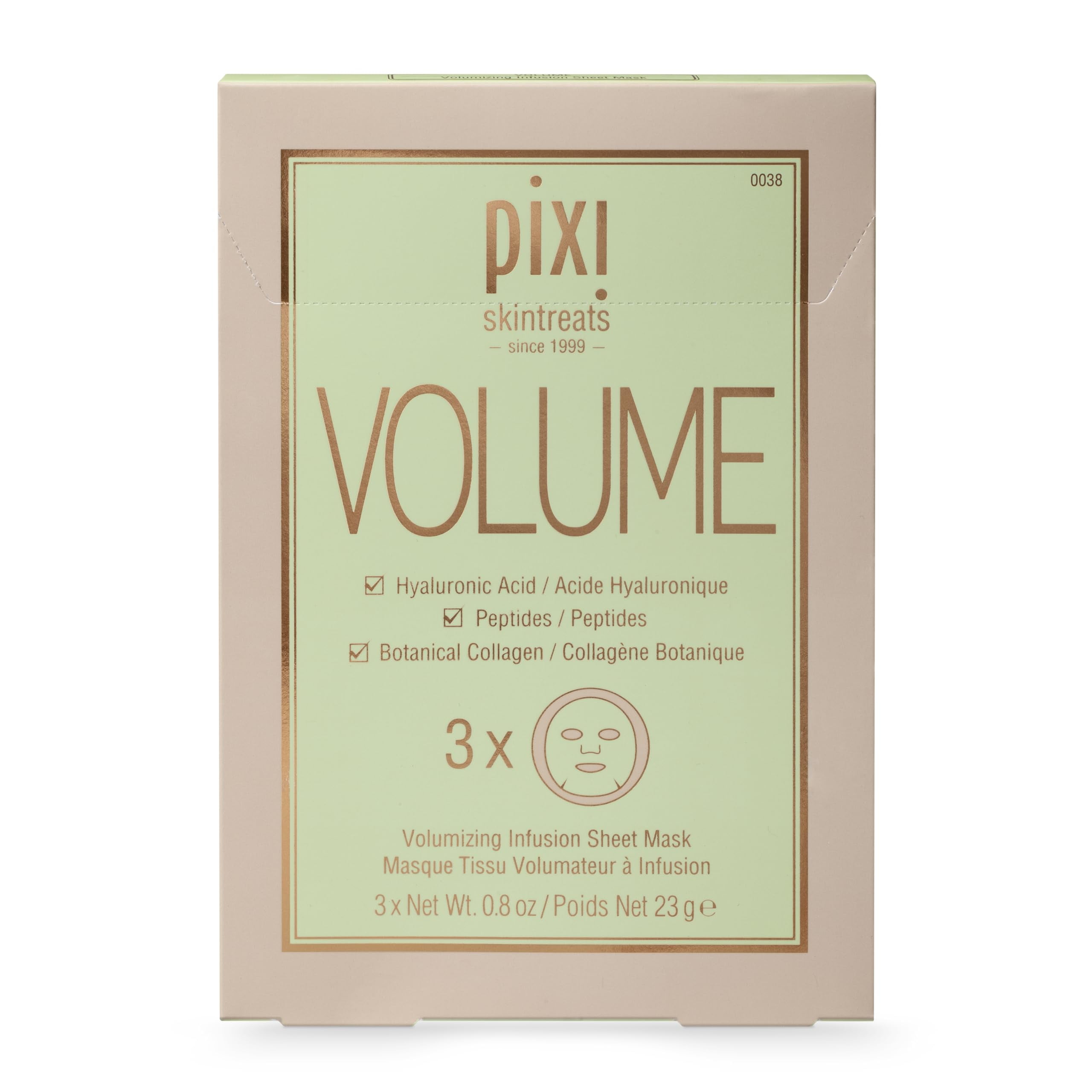 Mascarilla Pixi de Petra PLUMP Collagen Boost 24 ml - 3 unidades ...