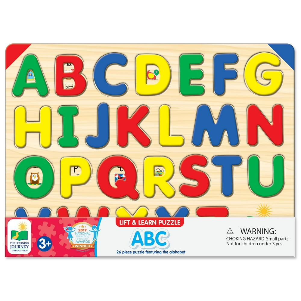 The Learning Journey Lift and Learn ABC Puzzle - Walmart.com - Walmart.com