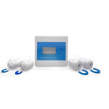 2in Meter, Electronic Digital Fuel Liquid Water Gas Oil Flowmeter 2.3V ...