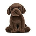 Living Nature 6" Plush Chocolate Labrador Puppy Plush Animal - Walmart.com