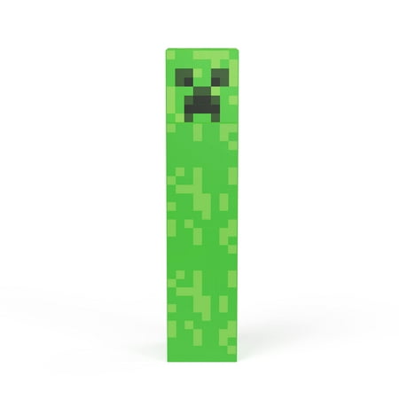 Zak Designs Minecraft Creeper Square Shaped Water Bottle with Screw-on ...