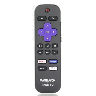 Sharp Original Roku TV Remote Control with Netflix, Hulu, VUDU, Sling ...