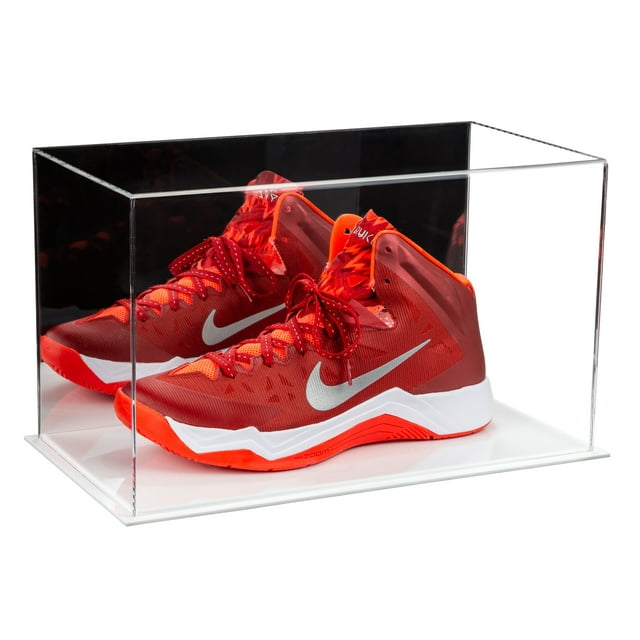 Acrylic Large Shoe Display Case for Basketball Shoe Soccer Cleat ...