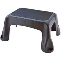 Rubbermaid Durable Plastic Sturdy 1-Step Stool, White - Walmart.com