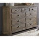 Progressive Furniture P635-23 42 x 64 x 18 in. Drawer Dresser ...