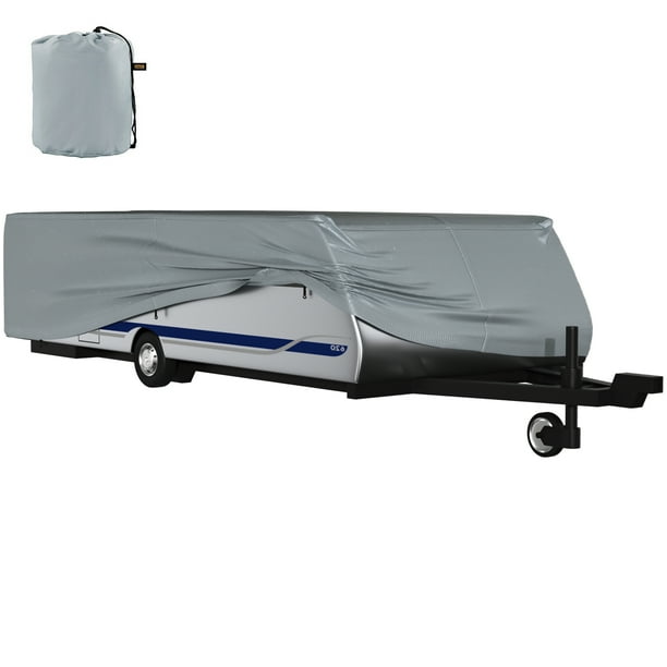 VEVOR Pop Up Camper Cover, Fit for 12'-14' Trailers, Ripstop 4-Layer ...