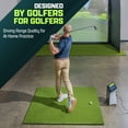 GoSports Golf Practice Hitting Mat 5x4 | Indoor/Outdoor Use, Includes 3 ...