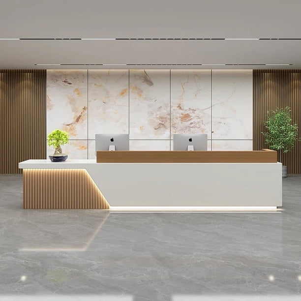Computer Standing Reception Desks Salon Executive Club Checkout ...