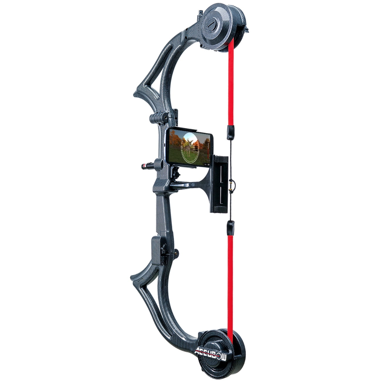 Accubow 2.0, Virtual Archery & Virtual Bowhunting Bow, Carbon Fiber ...