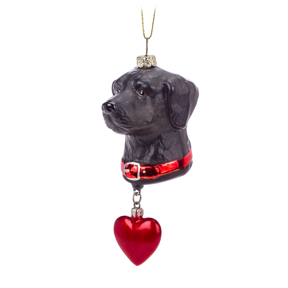 Click here for Abbott Collections Set Of 1 Dog With Heart Ornamen... prices