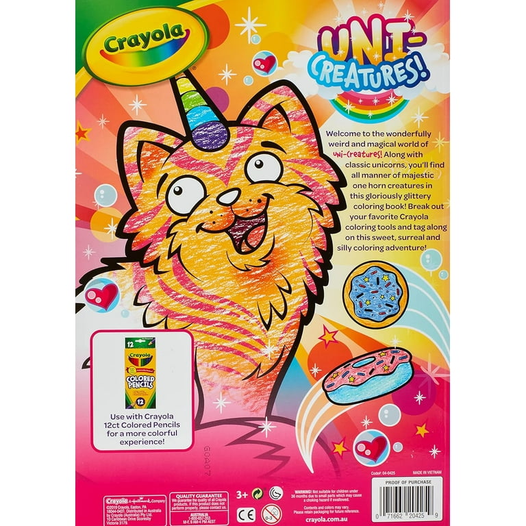 Unicorn Cat Crayola Coloring Pages Unicorn Coloring UEFINAL5 Kawaii