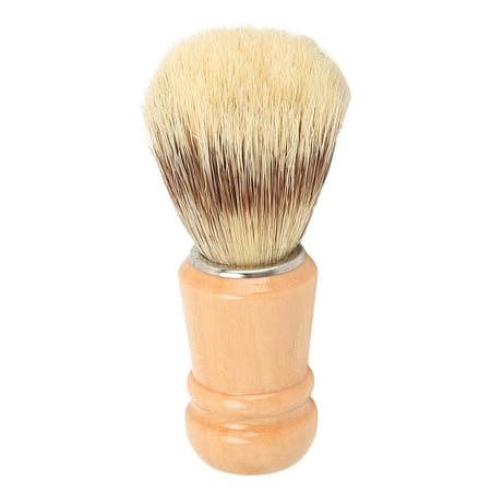 Men Beard Shave Brush, Residue Removal Lightweight Soft Handheld Wooden ...