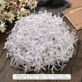 1/2 LB Crinkle Cut Paper Shred Filler 8 oz Diamond White Crinkle ...