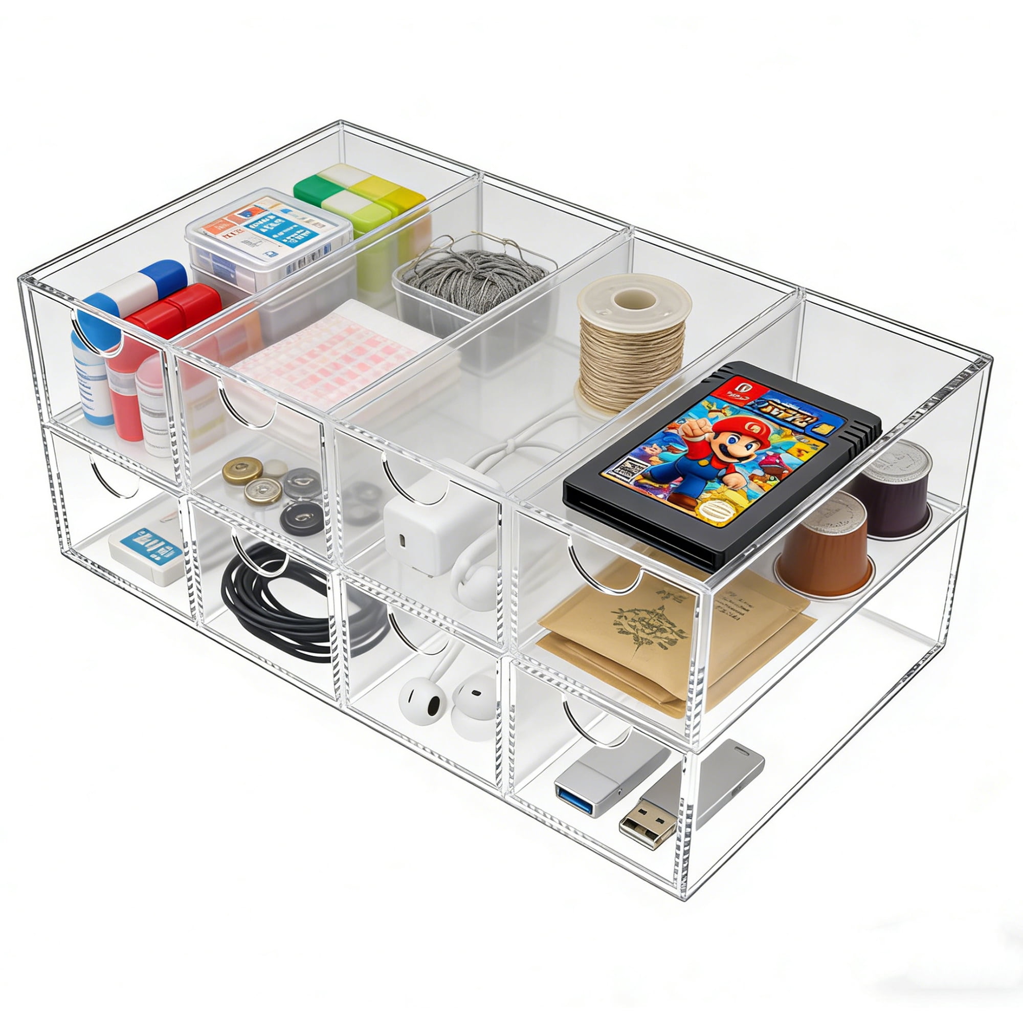 Click here for Fixturedisplays 13 W X 8 D X 5 H Plaxiglass Acryli... prices