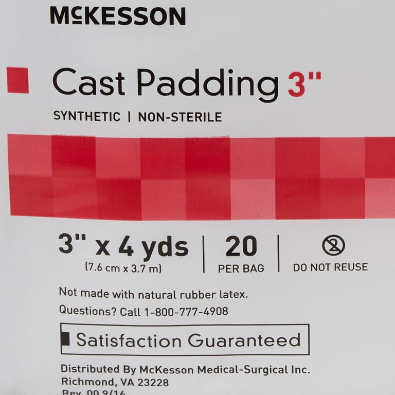 Non-sterile Padding Roll McKesson Polyester , 3 Inch X 4 Yards, Non ...