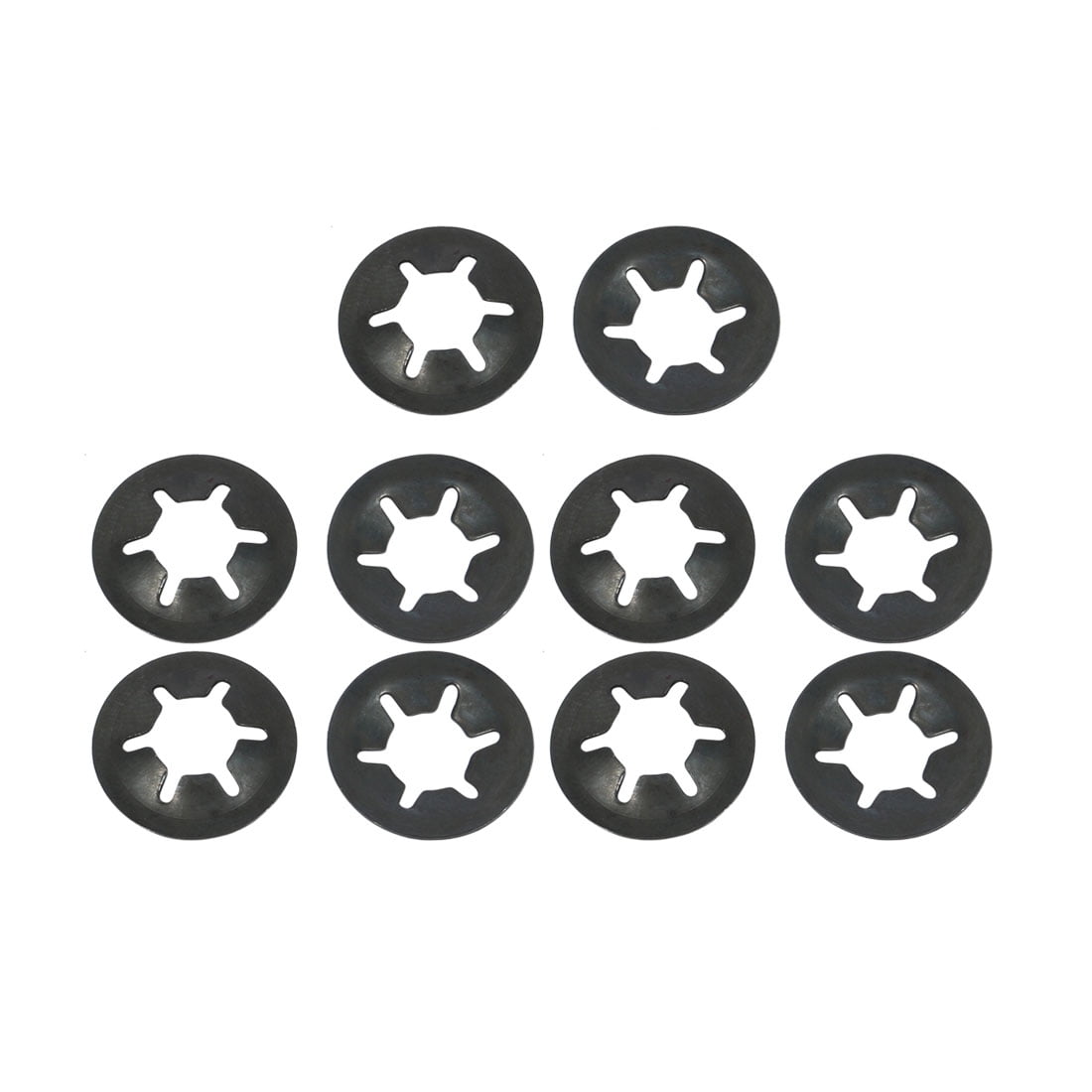 Unique Bargains 10 Pcs 8mm x 18mm Internal Tooth Starlock Star Lock ...
