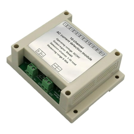 DC 24V Multi-channel Current Detection Module RS485 Output 50A ...