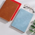 A5 Notebook 100 Sheets Lined Paper Softcover; 5 pack random colors for ...