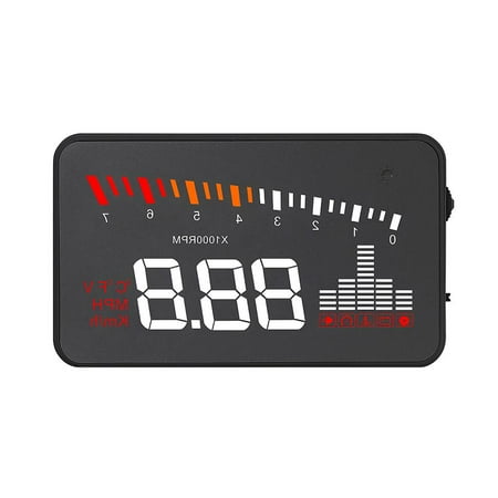 Car Head-Up Display X5 Over-speed Warning Speedometer Windshield ...