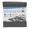 "Extra Large Kitchen Counter Washable Microfiber Fabric Dish Drying Mat ...