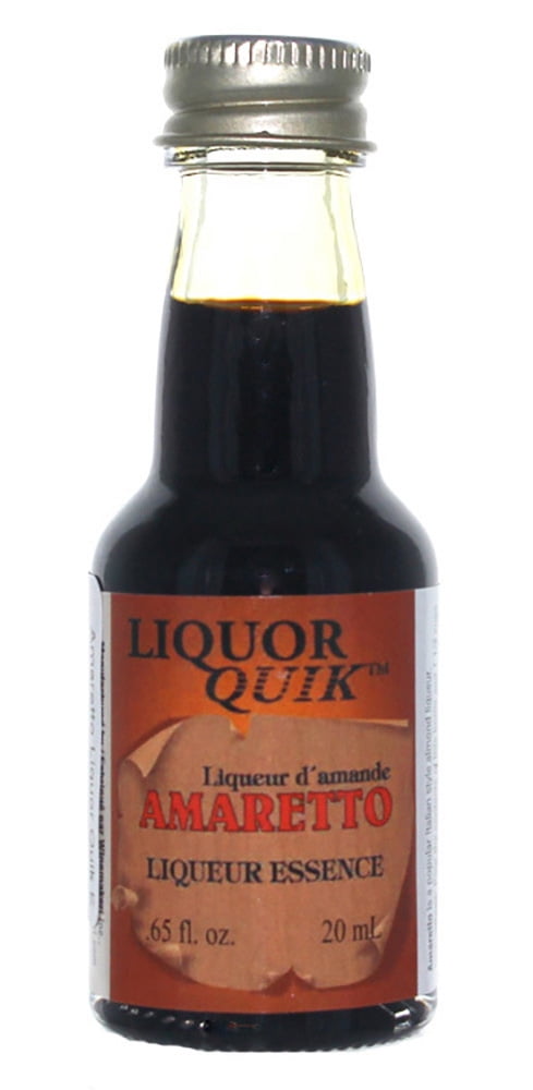 Liquor Quik Natural Liquor Essence 20 mL (Amaretto) - Walmart.com