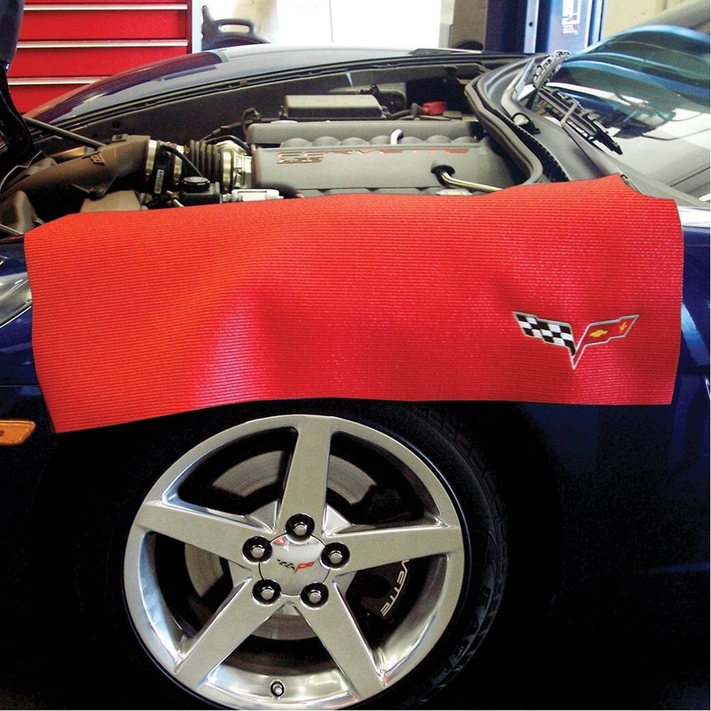 C6 Corvette Fender Mat - Red - Walmart.com
