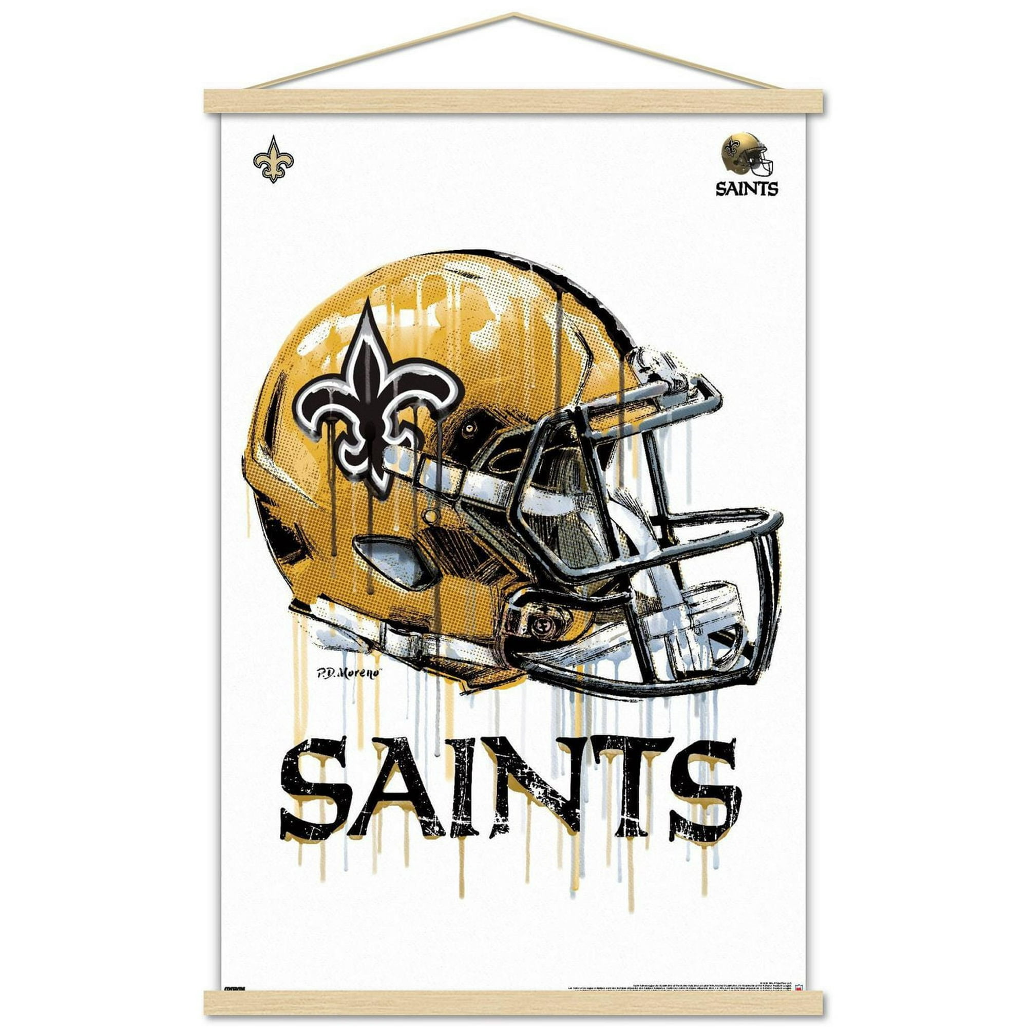 Click here for Trends International Nfl New Orleans Saints - Drip... prices